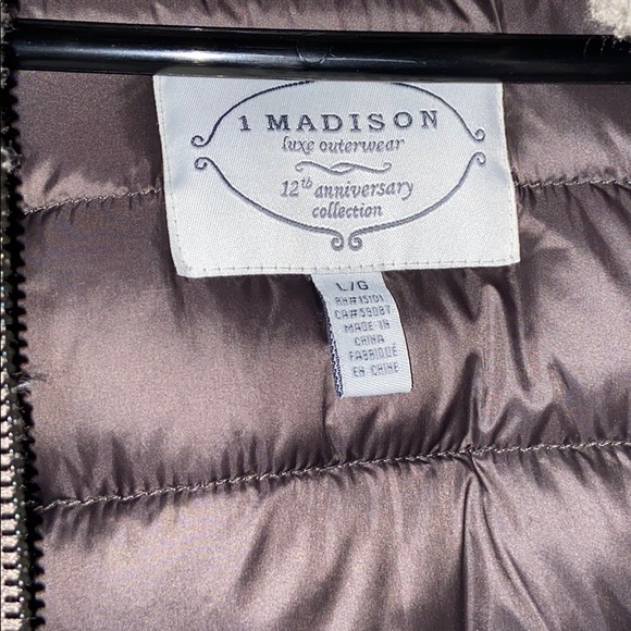 1 Madison | Jackets & Coats | Madison Coat Size Large | Poshmark